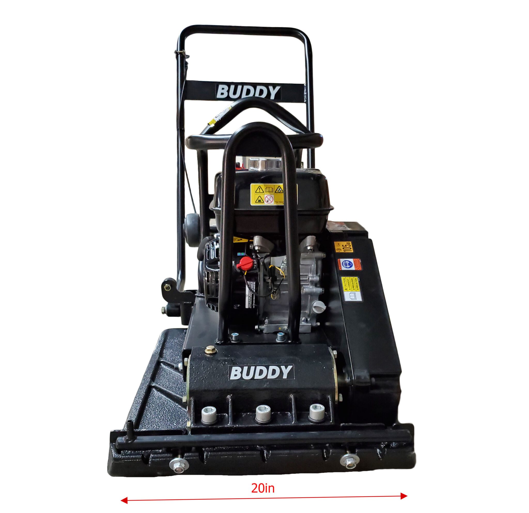 BT120 GX160 Honda Engine Plate Compactors with Wheels(WATER TANK EXTRA ...