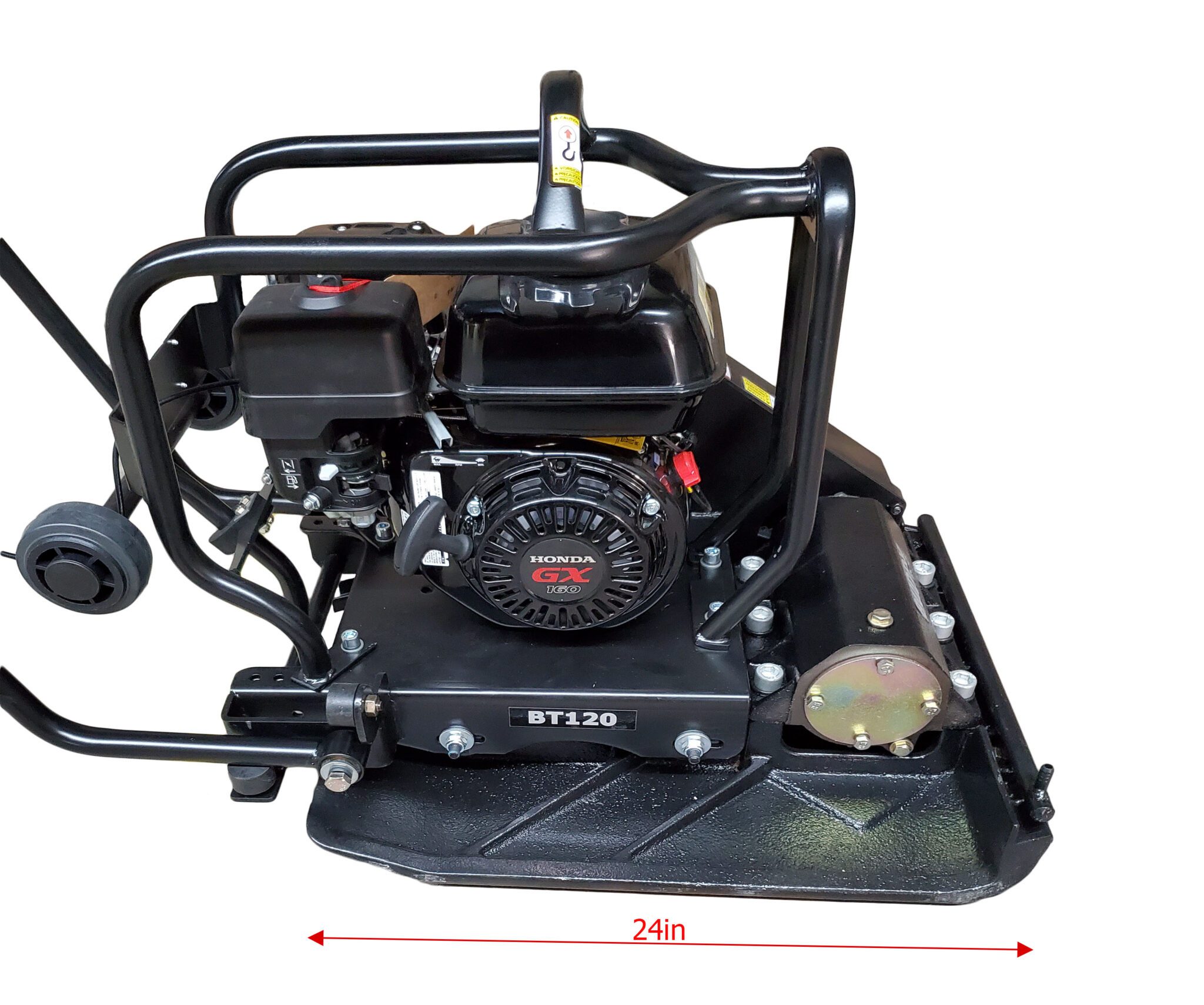 BT120 GX160 Honda Engine Plate Compactors with Wheels(WATER TANK EXTRA ...